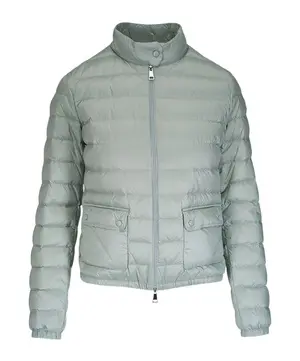 Moncler Lans Zip-up Short Padded Jacket - Grey