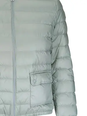 Moncler Lans Zip-up Short Padded Jacket - Grey