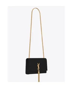 Saint Laurent Kate Medium Shoulder Bag - Black