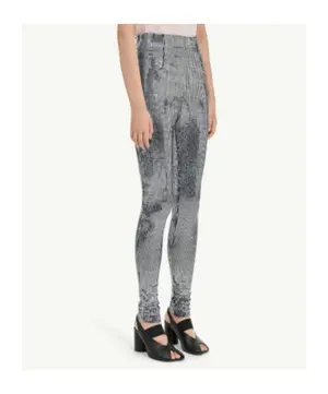 MAISON MARGIELA High-waisted Sequinned Trousers