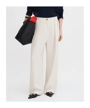 Filippa K Pleated Wide-leg Tailored Trousers