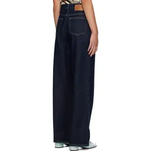 GANNI Straight-leg Wide Jeans
