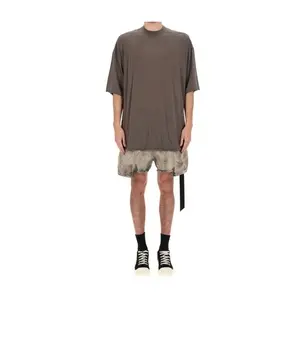 Rick Owens Oversized Crewneck T-shirt - Gray