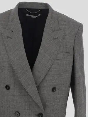 Stella McCartney Double-breasted Blazer - Gray