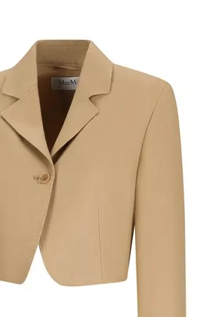 Max Mara Cropped Blazer - No