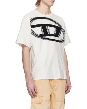 DIESEL® T-doxt Crewneck T-shirt - White