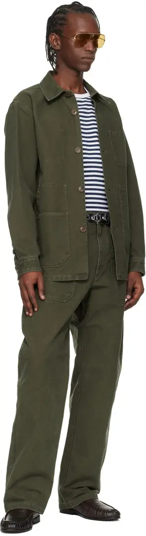 Isabel Marant Étoile Albo Wide Leg Pants - Khaki