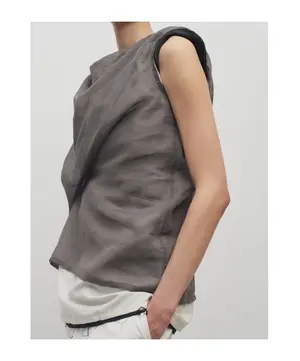 THE ROW Inawa Top - Brown