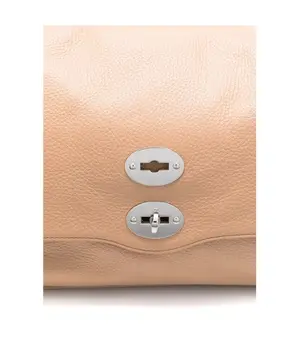 ZANELLATO Flip Shoulder Bag - Nude