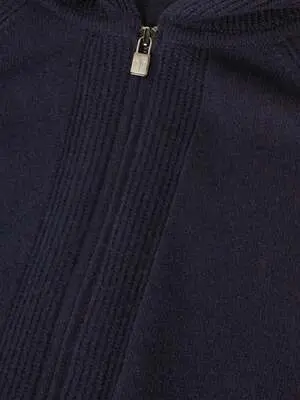 Loro Piana Zip-up Hooded Cardigan - Black