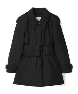 Burberry Belted Long Sleeved Coat