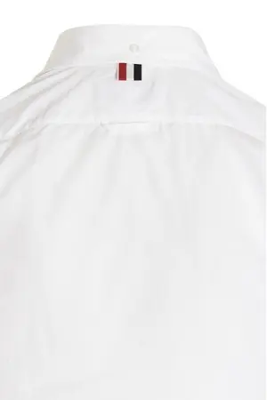 Thom Browne Rwb Detailed Long-sleeved Shirt