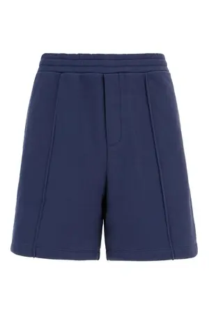 Valentino Garavani Logo Embroidered Shorts - Blue
