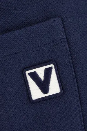 Valentino Garavani Logo Embroidered Shorts - Blue