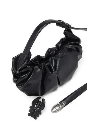 DIESEL® Grab D Hobo Bag - Black
