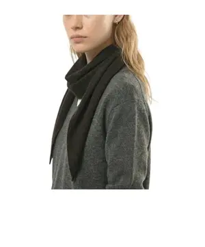 THE ROW Leomine Cashmere Scarf - Black