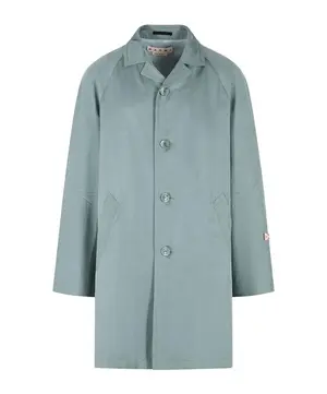 Marni Lyocell Trench Coat - Green