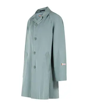 Marni Lyocell Trench Coat - Green