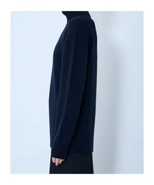 TOTEME Roll Neck Long Sleeved Jumper - Black