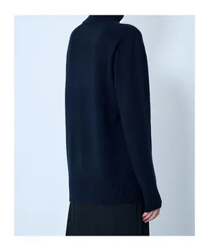 TOTEME Roll Neck Long Sleeved Jumper - Black