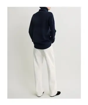 TOTEME Roll Neck Long Sleeved Jumper - Navy