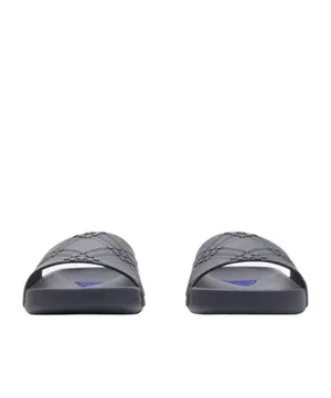 Burberry Embossed Check Dive Slides - Magnet