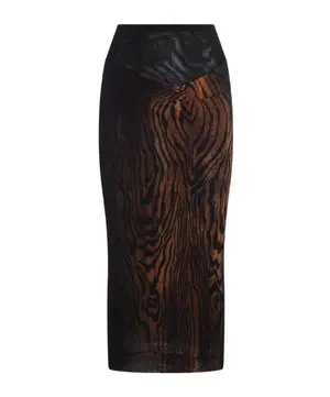 JEAN PAUL GAULTIER Long Draped Skirt