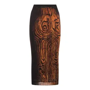 JEAN PAUL GAULTIER Long Draped Skirt