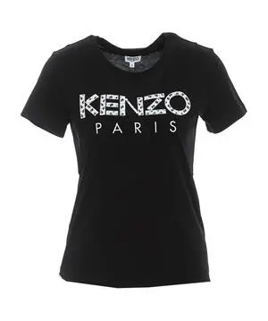 Kenzo Printed T-shirt - Black