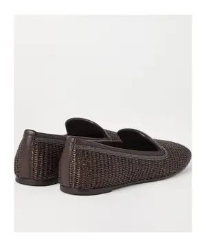 Brunello Cucinelli Interwoven Design Slippers