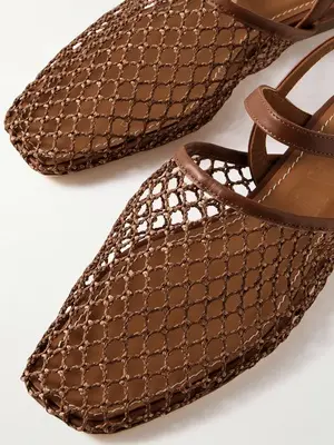 Staud Cut-out Flat Sandals