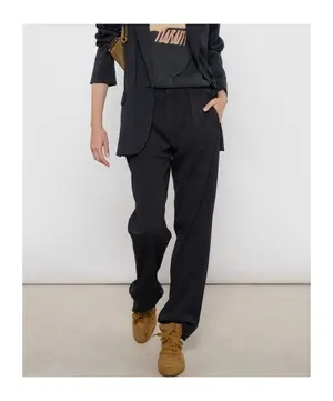 Isabel Marant Étoile High-waisted Pinstriped Tailored Trousers