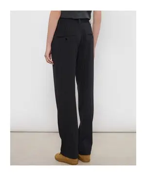 Isabel Marant Étoile High-waisted Pinstriped Tailored Trousers