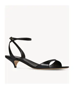 THE ROW 35mm Vika Sandals - Black