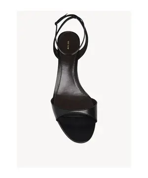 THE ROW 35mm Vika Sandals - Black