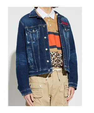 Dsquared2 Rebels Vintage Denim Jacket
