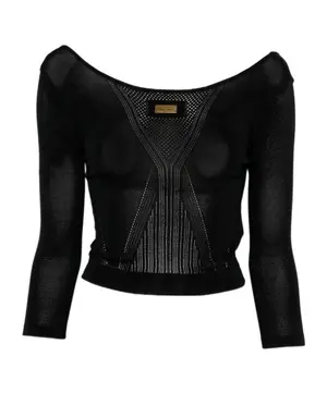 Elisabetta Franchi 3/4 Sleeve Sweaters For Women