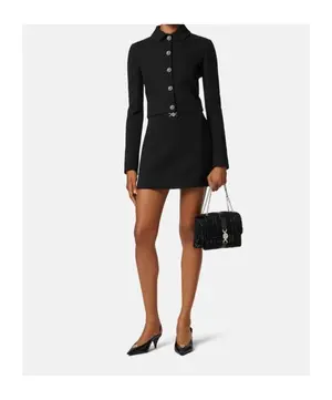 Versace Medusa '95 Mini Skirt - Black