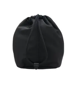 Burberry Logo Plaque Drawstring Pouch