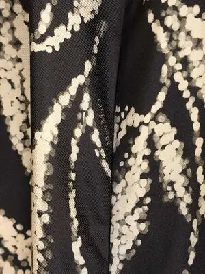 Max Mara Sleeveless Printed Maxi Dress - Black