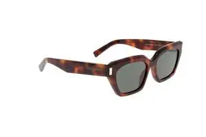Saint Laurent Square Frame Sunglasses - Gray