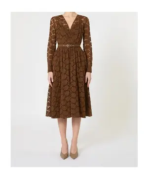 Max Mara Lace Midi Dress