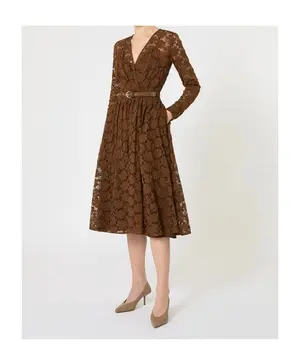 Max Mara Lace Midi Dress