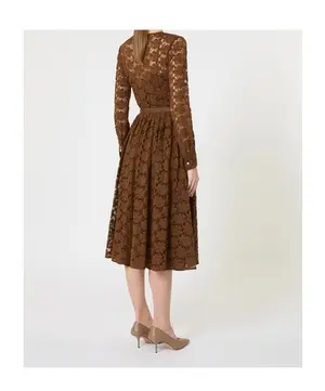 Max Mara Lace Midi Dress