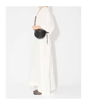 Alaïa Loose Fit V-neck Kaftan Dress