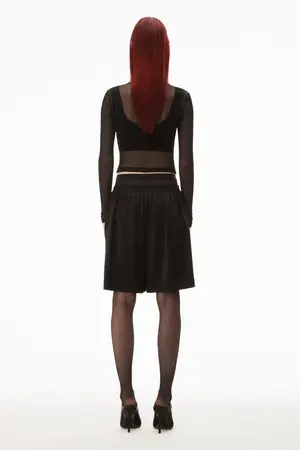 Alexander Wang Mesh Long-sleeved T-shirt