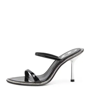 DIESEL® 90mm Crystal-embellished Stiletto Sandals