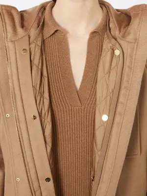 Max Mara Hooded Long Parka