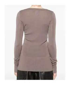 LEMAIRE Long Sleeve V-neck Sweater