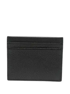 Valentino Garavani Rockstud Logo Debossed Cardholder - Black